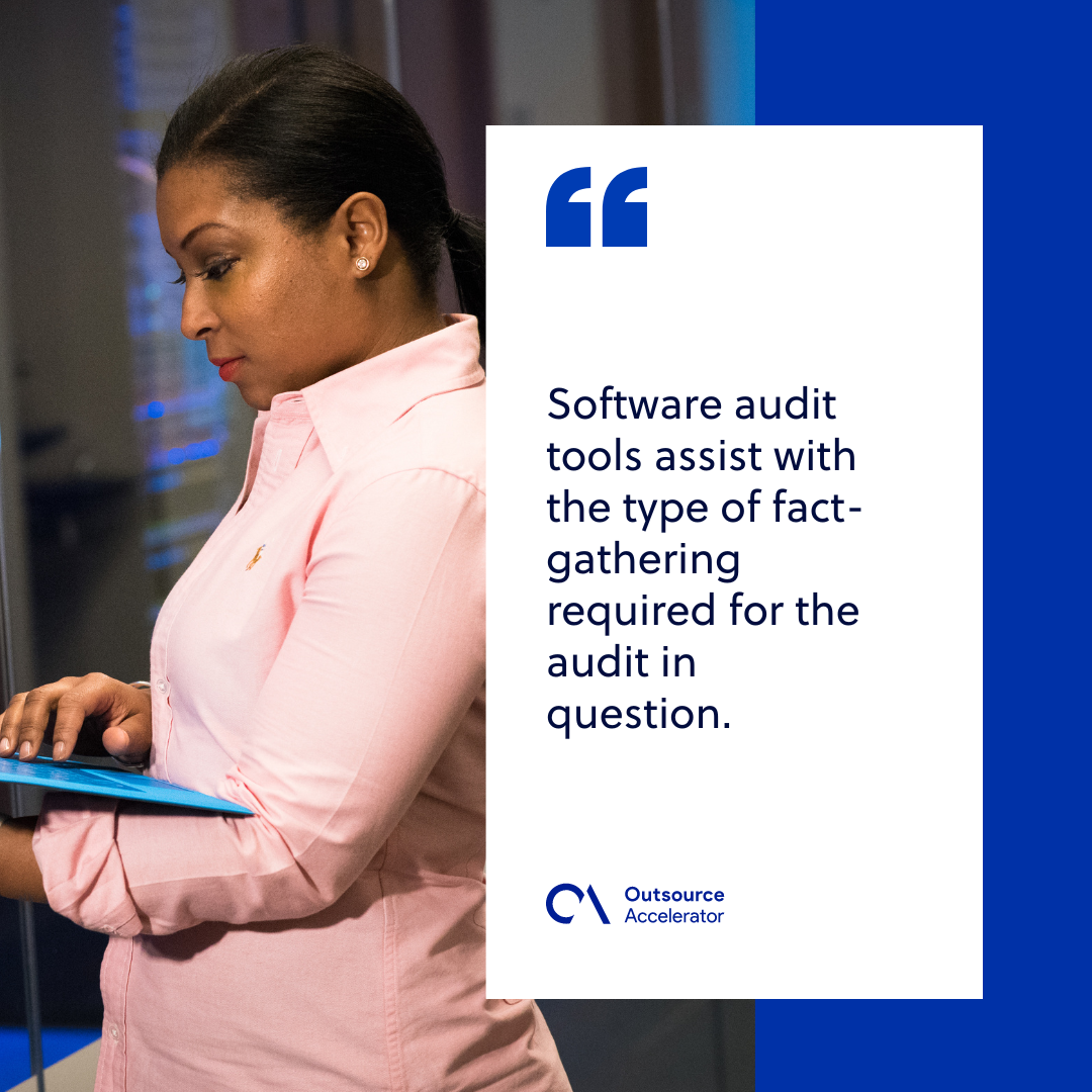Software audit tools | Outsourcing Glossary | Outsource Accelerator