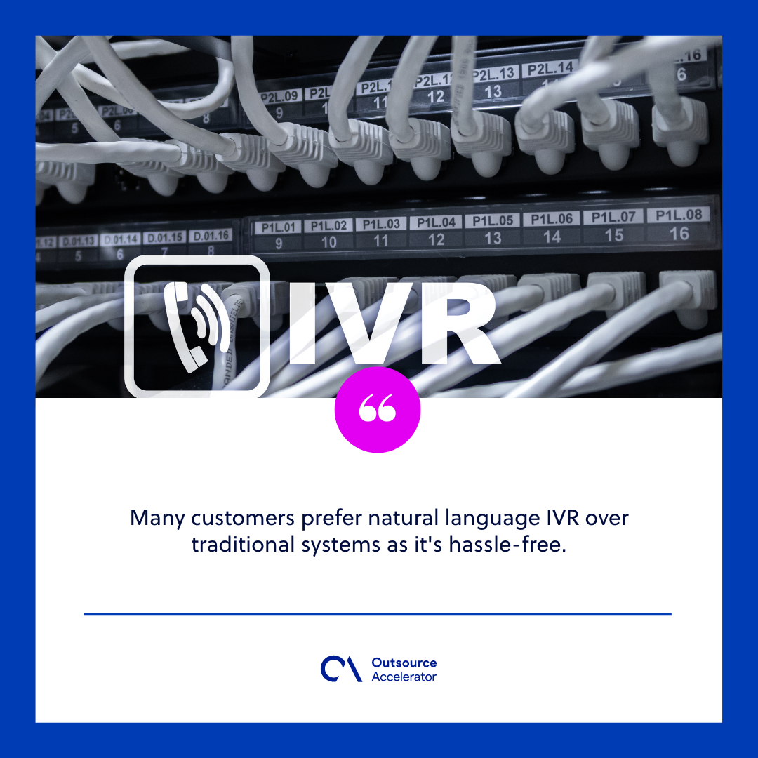 Natural language IVR | Outsourcing Glossary | Outsource Accelerator