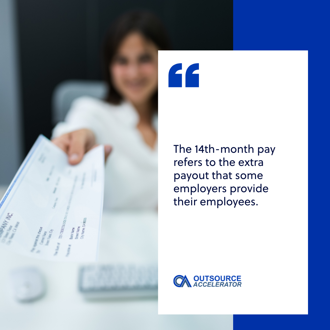 14th month | Outsourcing Glossary | Outsource Accelerator