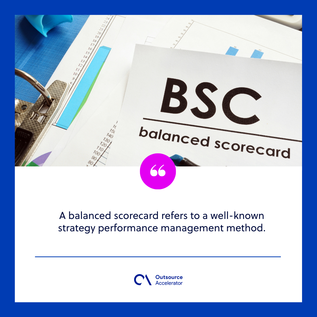 Balanced scorecard | Outsourcing Glossary | Outsource Accelerator