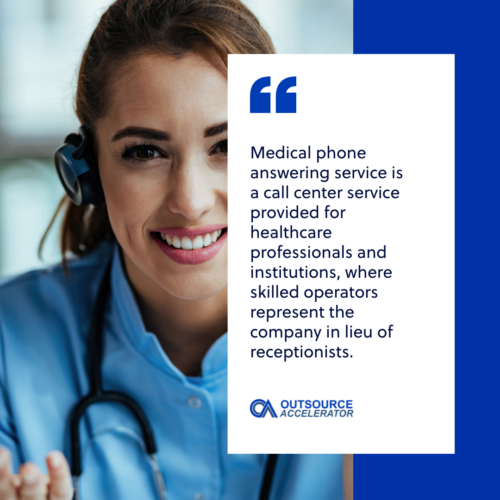 Medical phone answering service | Outsourcing Glossary | Outsource ...