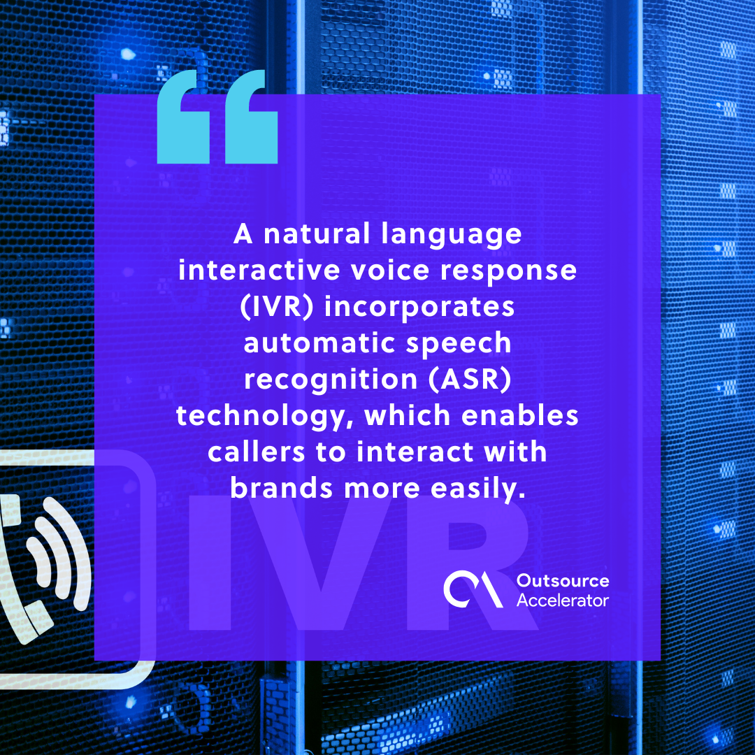 Natural language IVR | Outsourcing Glossary | Outsource Accelerator