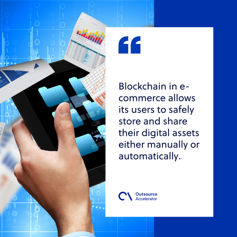 How blockchain e-commerce is empowering today’s businesses | Outsource ...