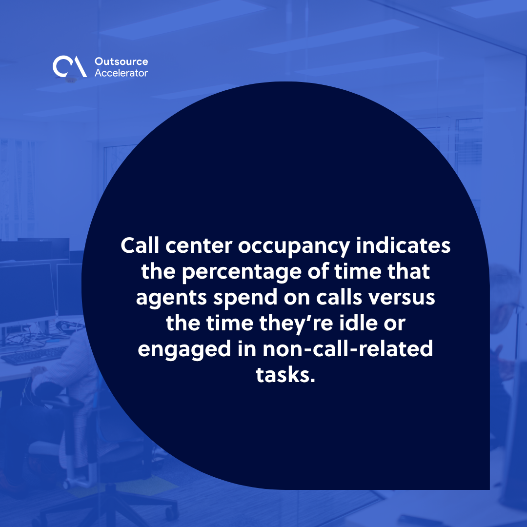 Call center occupancy | Outsourcing Glossary | Outsource Accelerator