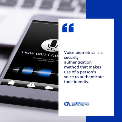 Voice biometrics | Outsourcing Glossary | Outsource Accelerator