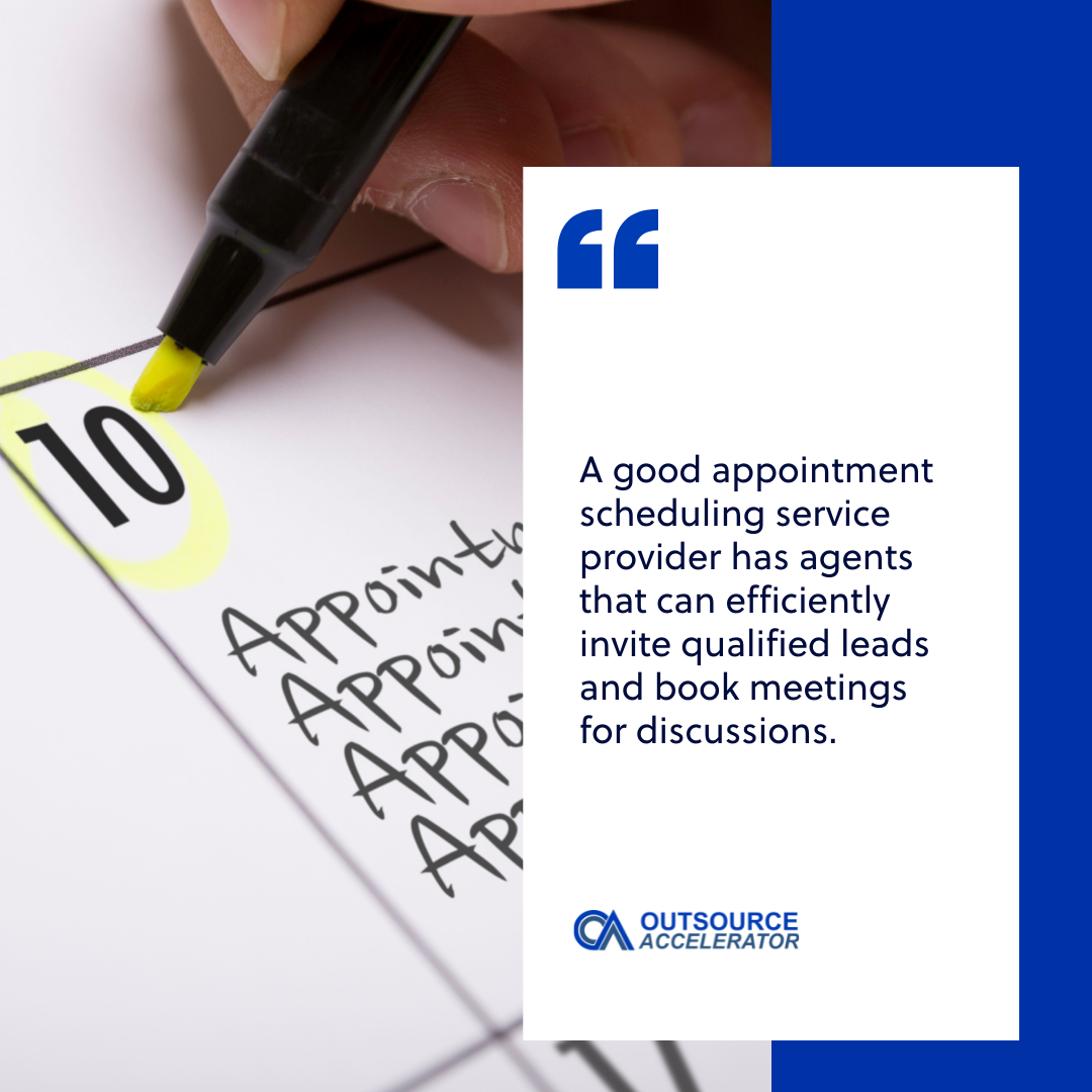 The basics of outsourcing appointment scheduling | Outsource Accelerator The basics of outsourcing appointment scheduling | Outsource Accelerator