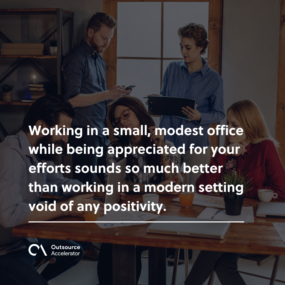 Guide to cultivating a healthy work atmosphere | Outsource Accelerator