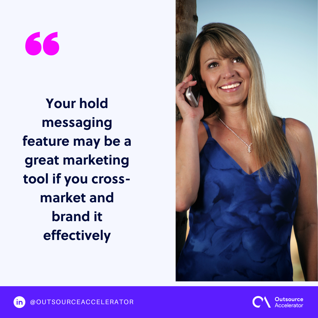 Hold messaging | Outsourcing Glossary | Outsource Accelerator