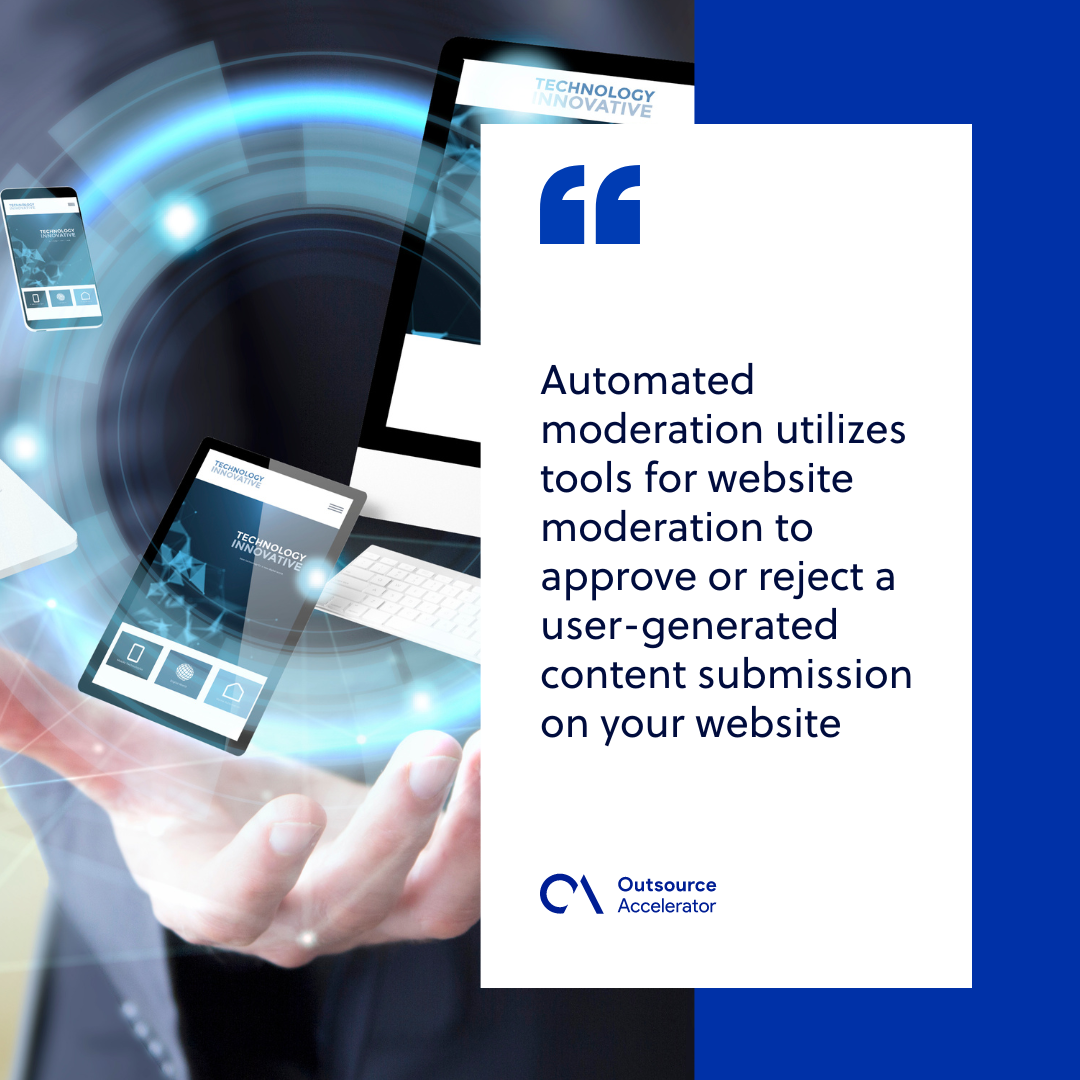 5 types of website moderation you must be aware of | Outsource Accelerator