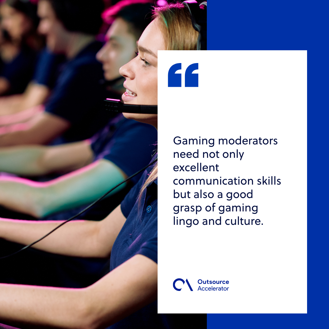 Why you should outsource game moderators | Outsource Accelerator