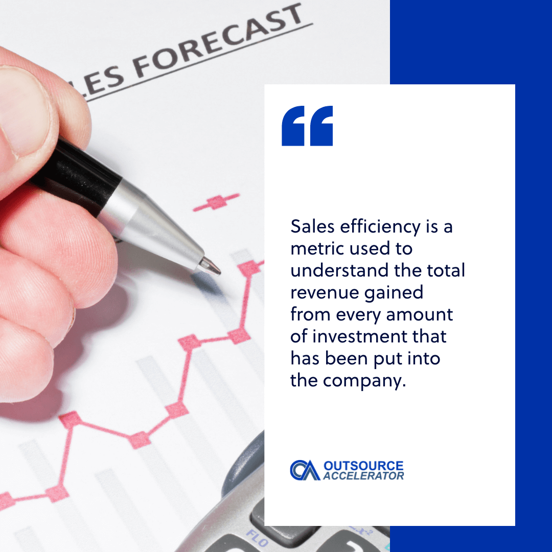 Why sales efficiency should be your #1 priority | Outsource Accelerator