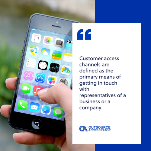 Customer access channels | Outsourcing Glossary | Outsource Accelerator