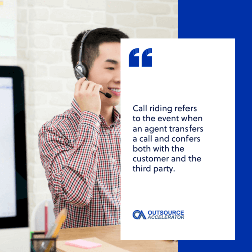 Call riding | Outsourcing Glossary | Outsource Accelerator