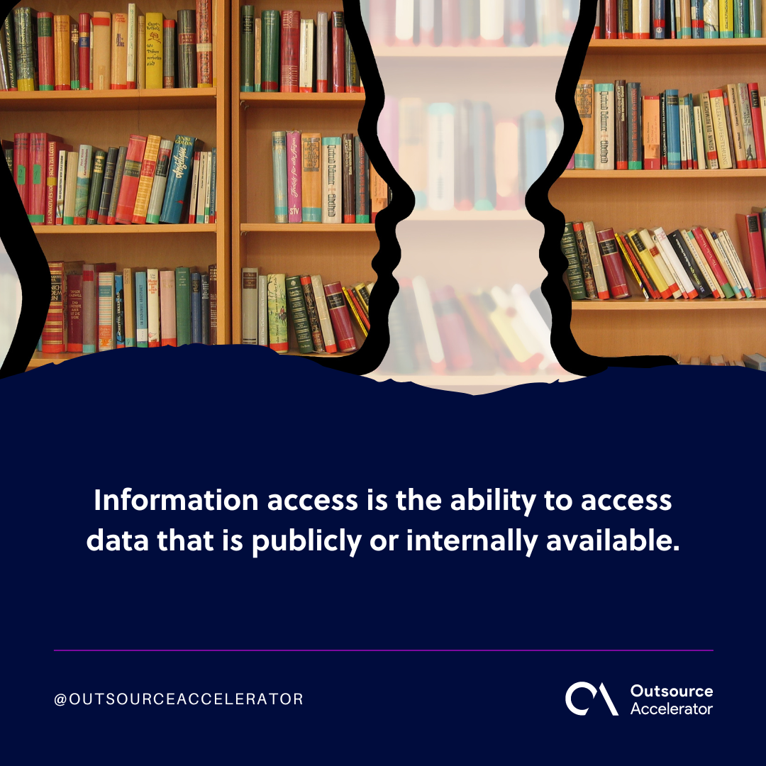 Information access | Outsourcing Glossary | Outsource Accelerator