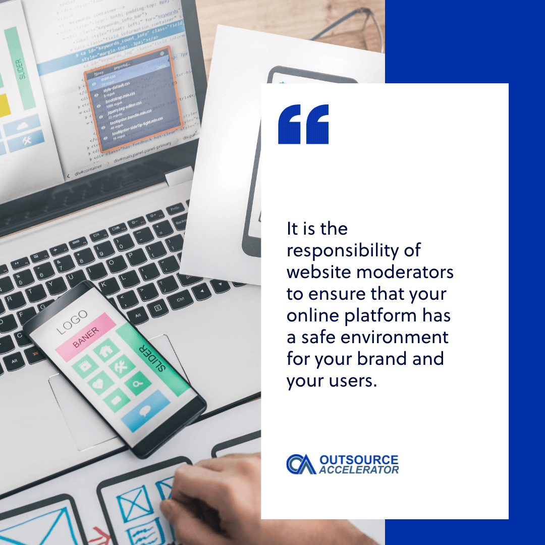 5 types of website moderation you must be aware of | Outsource Accelerator