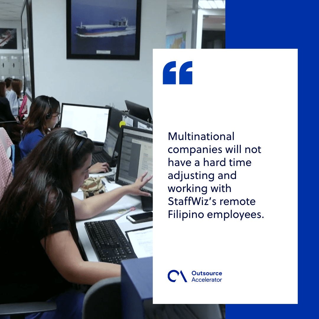 Why should you outsource to the Philippines through StaffWiz? | Outsource Accelerator