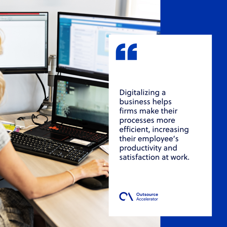 Digitizing vs digitalizing: A comparison and guide | Outsource Accelerator