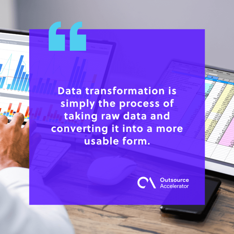 What is data transformation? | Outsource Accelerator