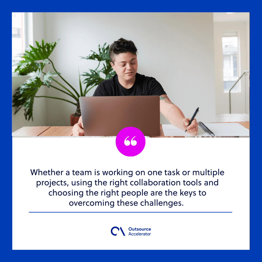 8 common challenges of virtual teams | Outsource Accelerator