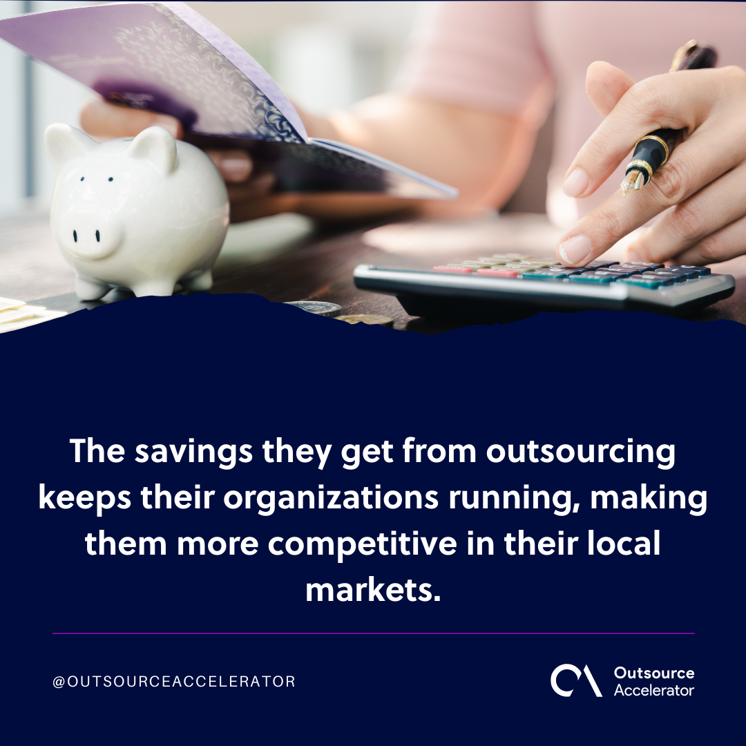 Average salary in the US: How outsourcing benefits the US economy | Outsource Accelerator