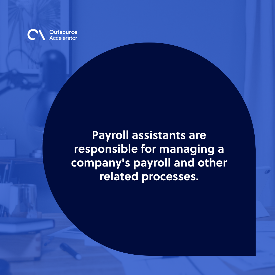 Why you should outsource a payroll assistant thru StaffWiz | Outsource Accelerator