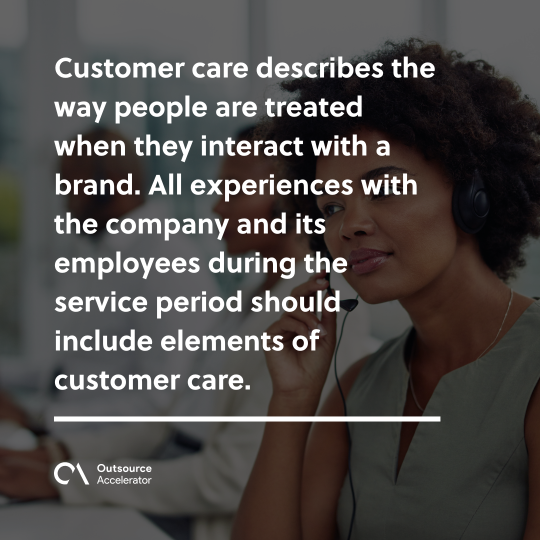 Customer care: A quick guide | Outsource Accelerator