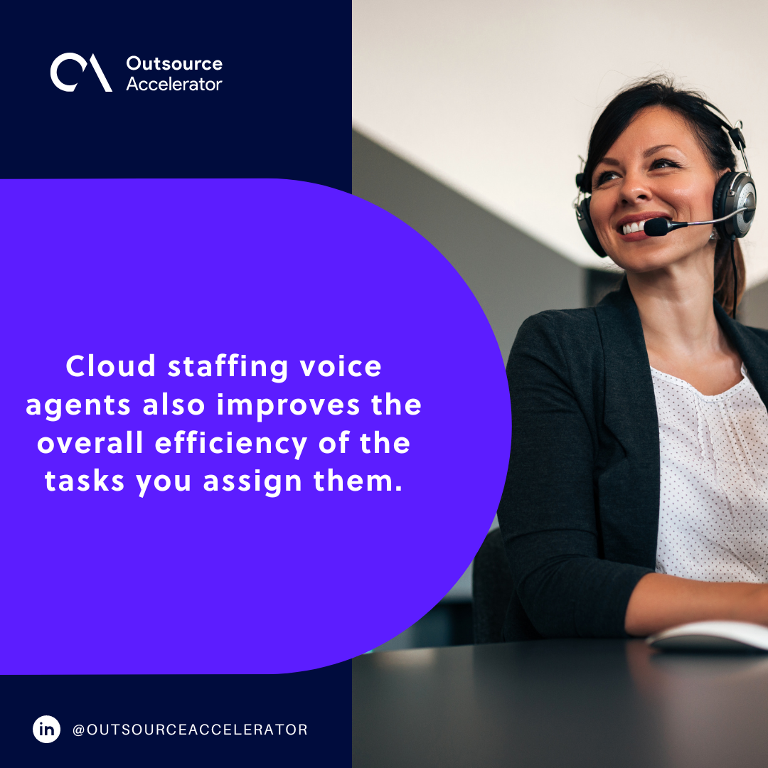 How cloud staffing voice agents brings the best results | Outsource Accelerator