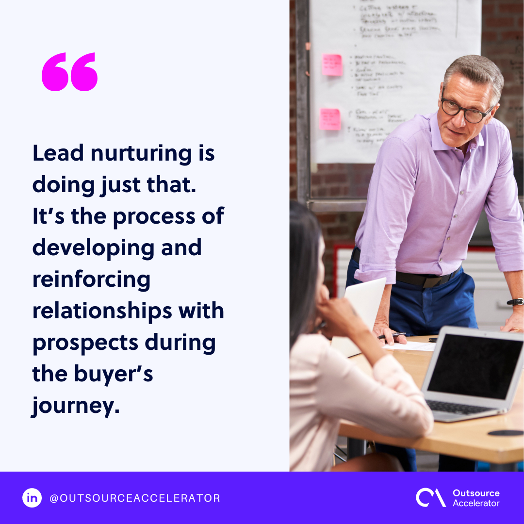 What is lead nurturing? | Outsource Accelerator