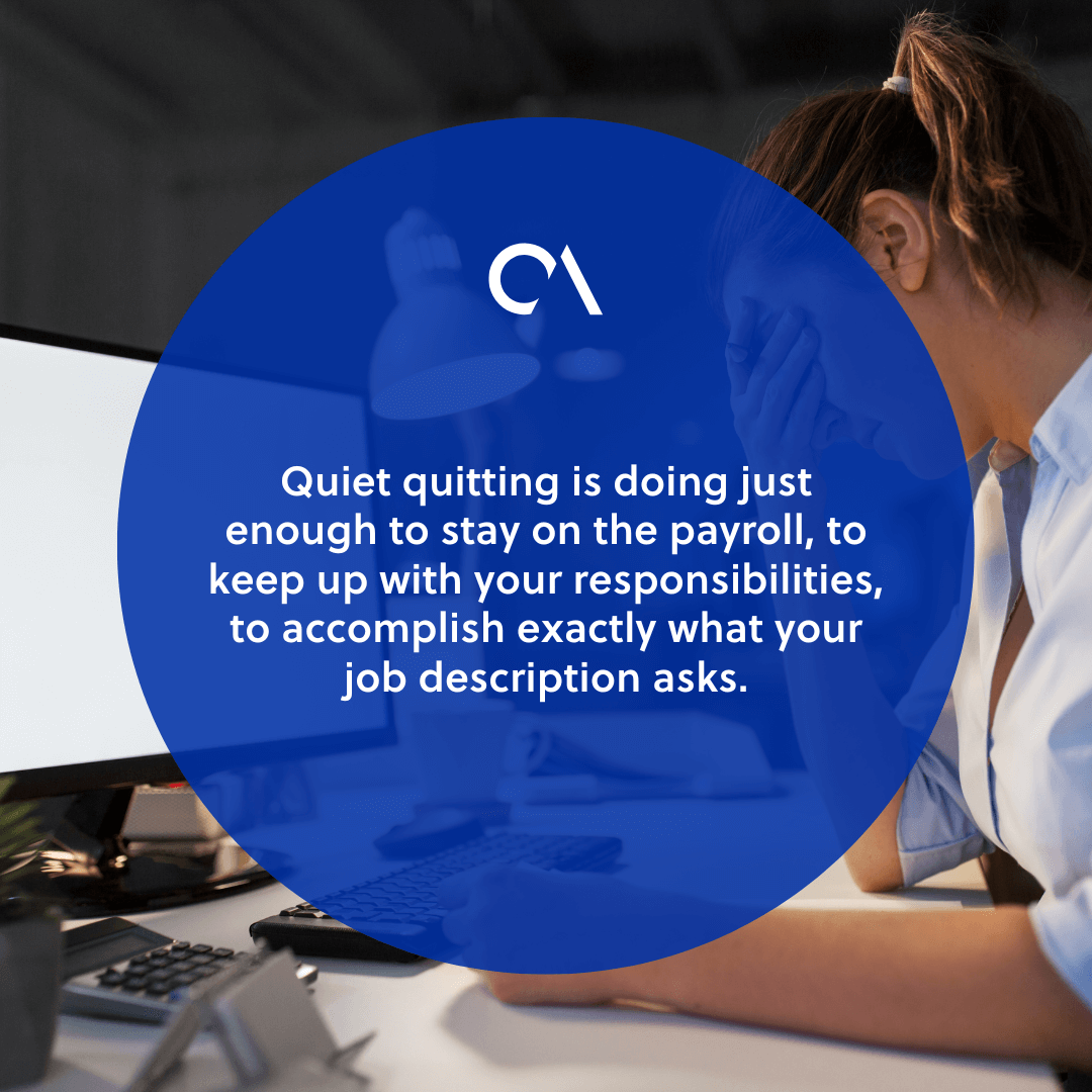 Quiet quitting: Office menace or just employee sympathy? | Outsource ...