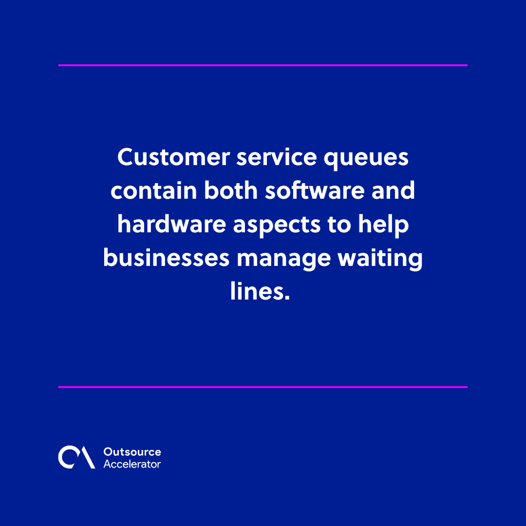Customer service queue system explained | Outsource Accelerator
