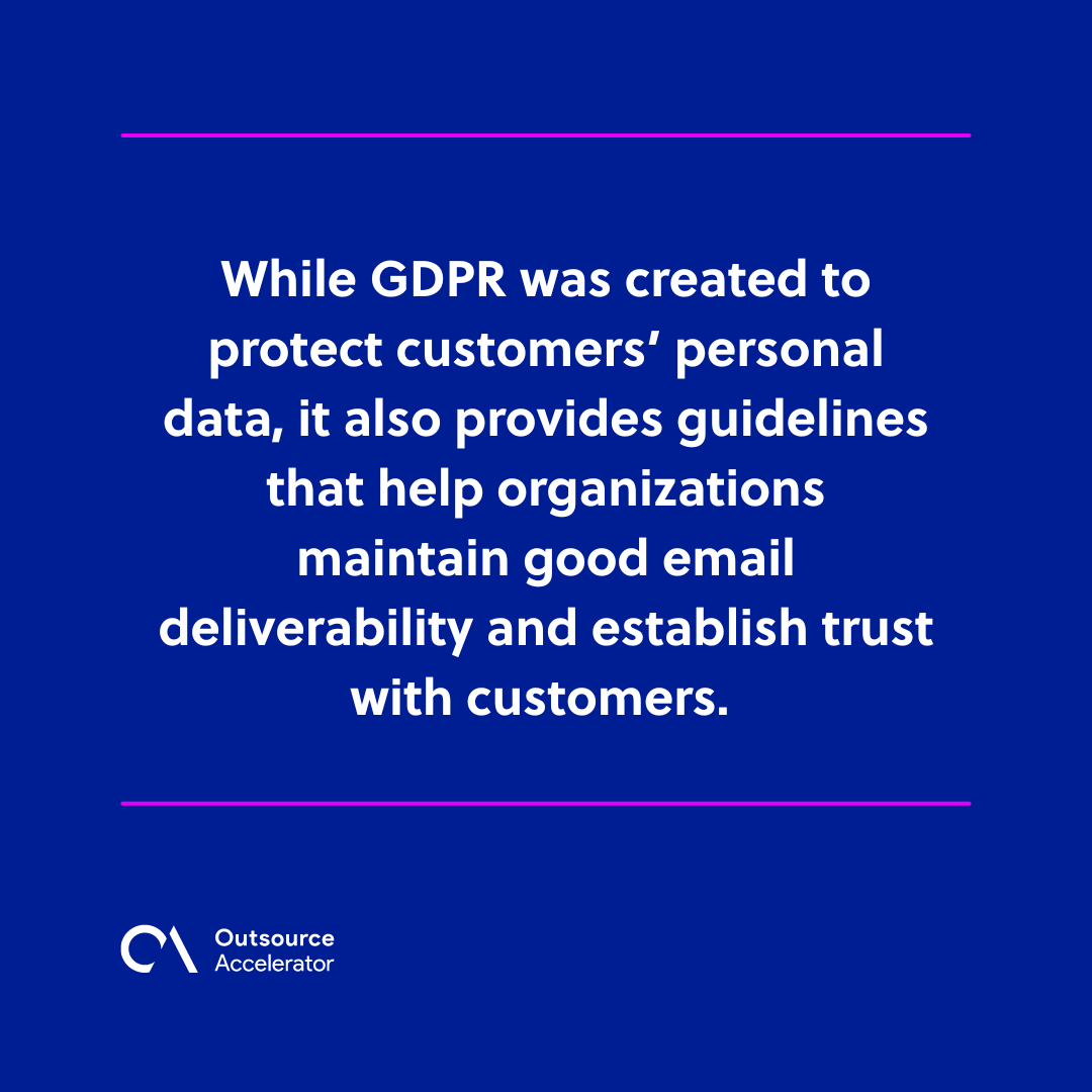 GDPR email marketing: What you need to know | Outsource Accelerator