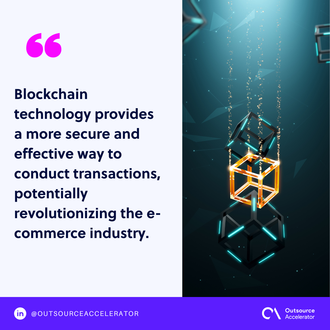 What is Blockchain in e-Commerce | Outsource Accelerator