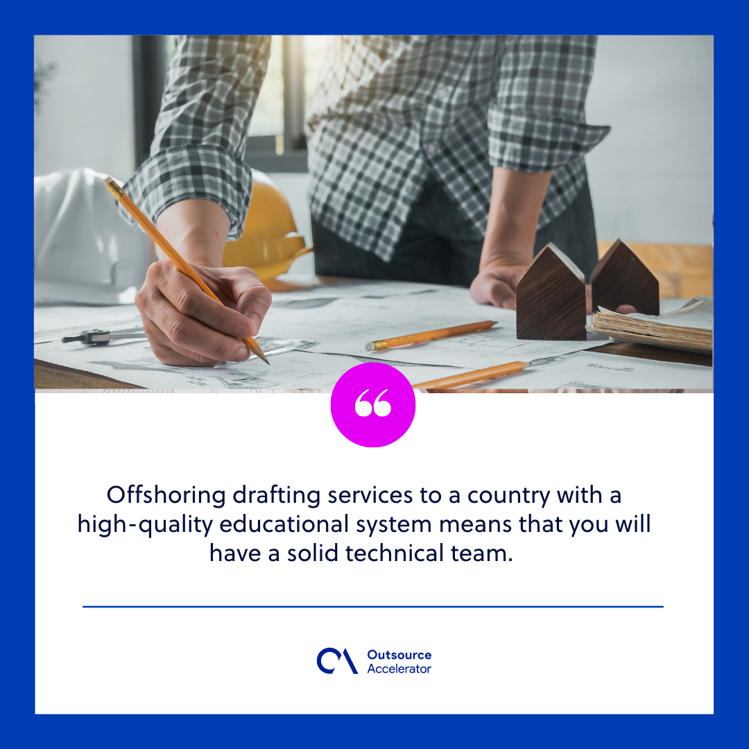 Why offshore drafting services is a powerful asset | Outsource Accelerator