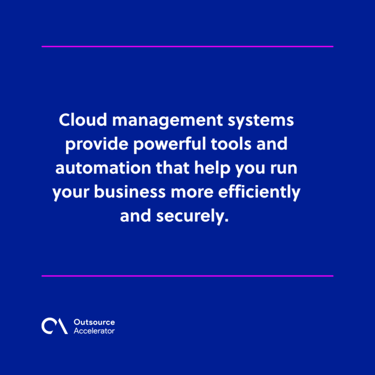 A comprehensive introduction to cloud management | Outsource Accelerator