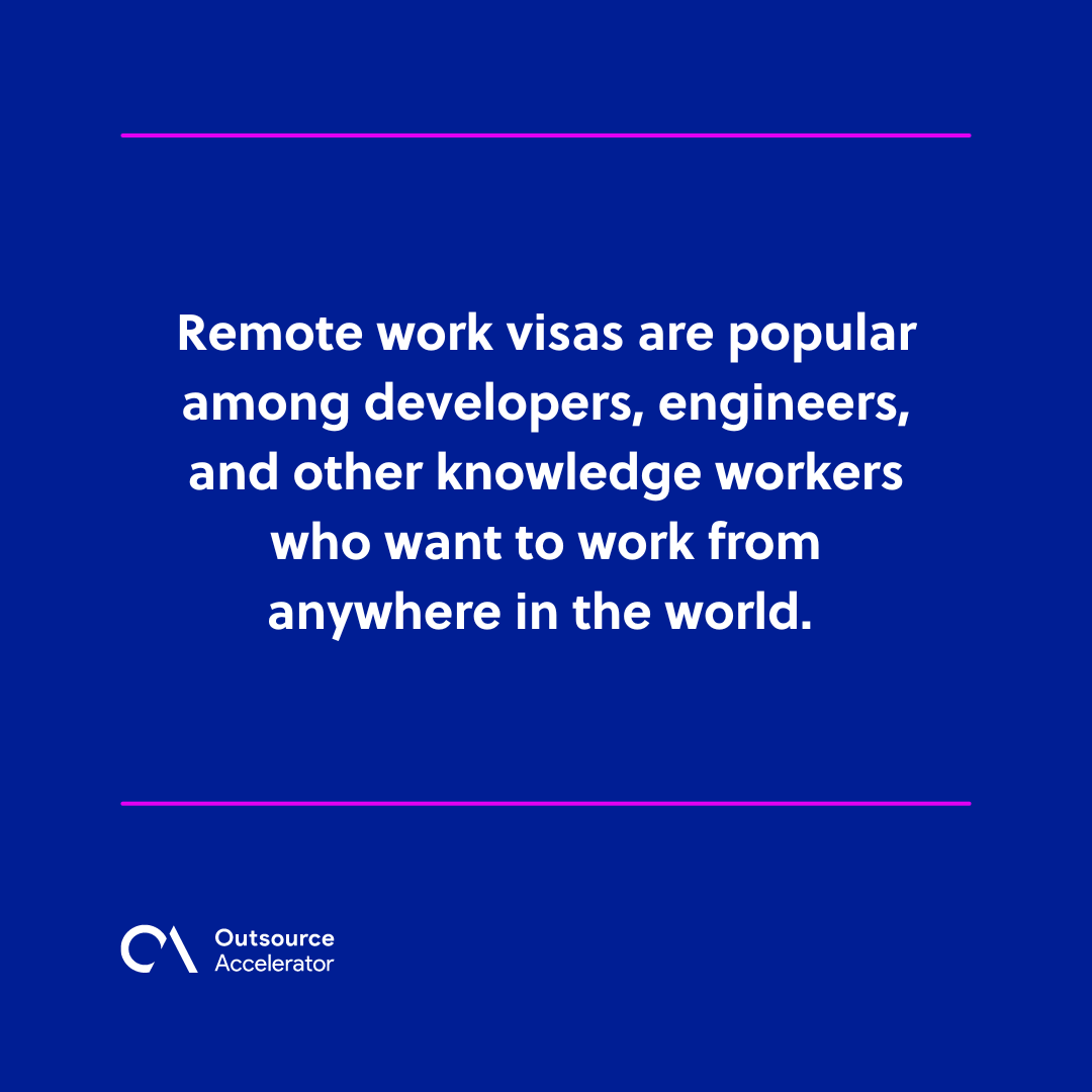 Ten countries with remote work visas for digital nomads | Outsource ...