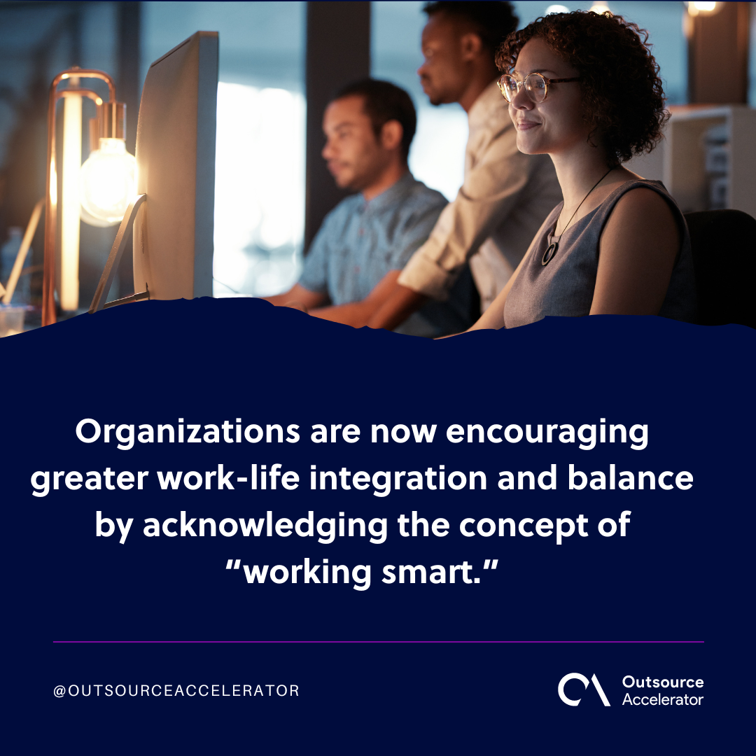 Work-life integration vs balance: Their meaning and best practices | Outsource Accelerator