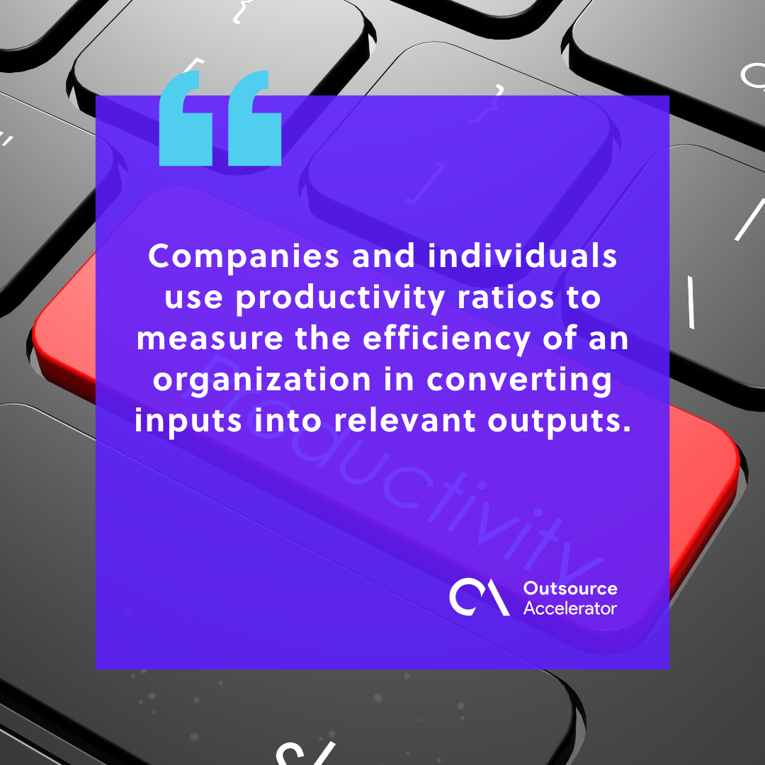 How productivity ratios improve business performance | Outsource ...