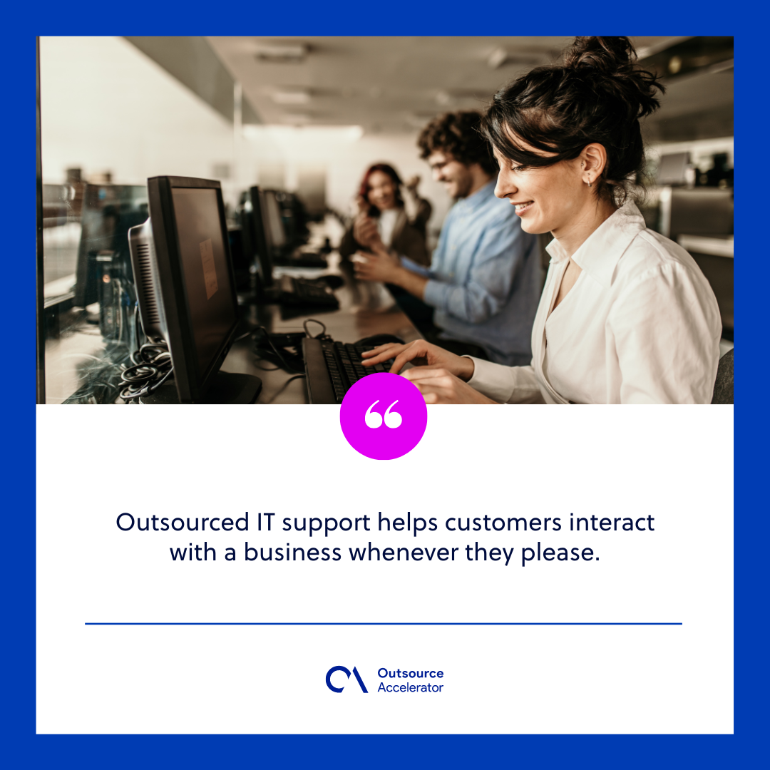 7 key benefits of outsourced IT support for your business | Outsource Accelerator