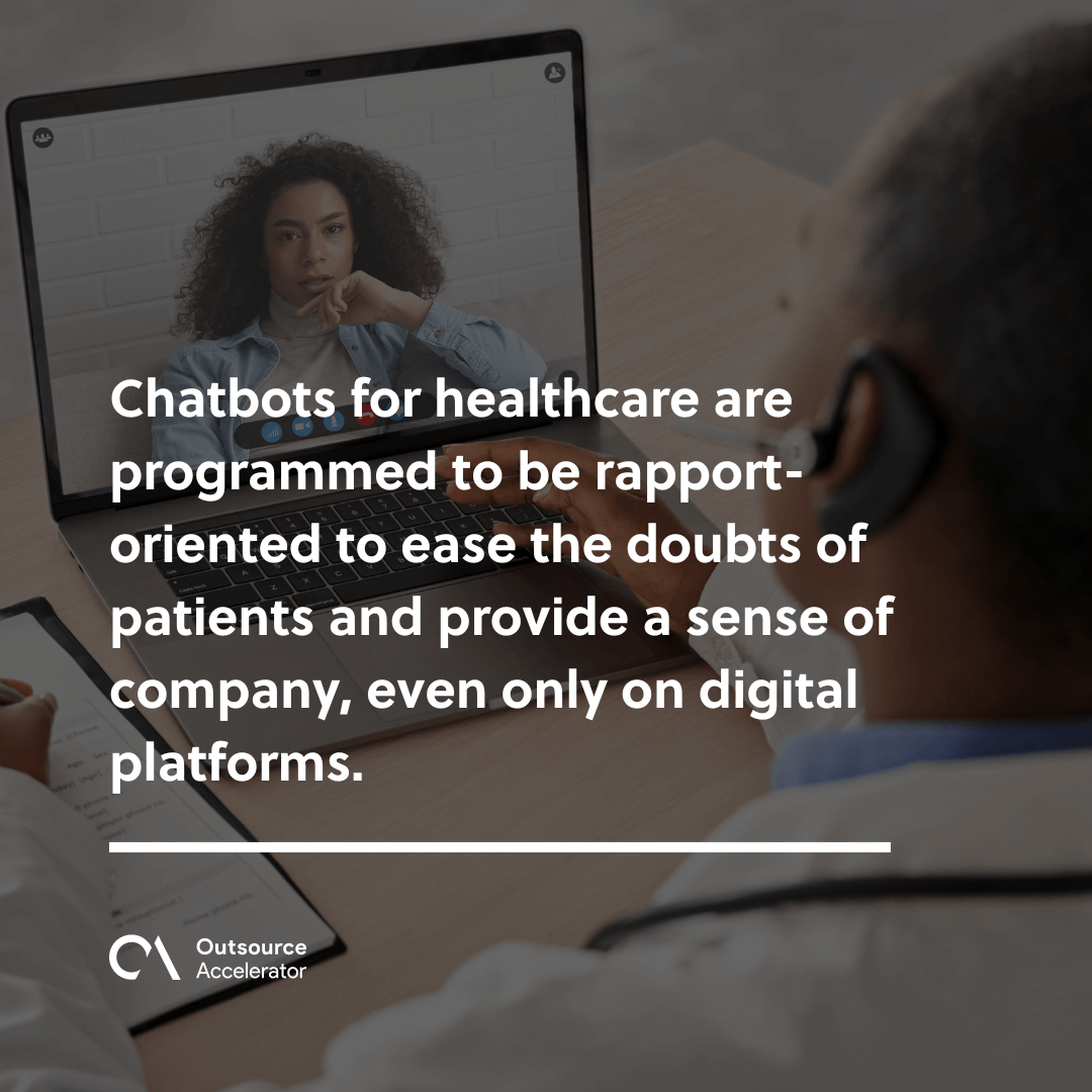 Chatbot for healthcare in the digital world | Outsource Accelerator