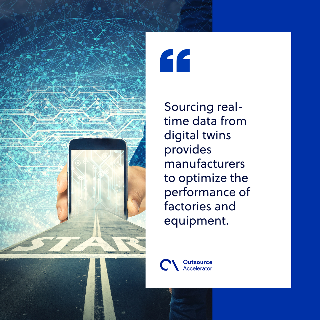 Digital twin and its role with technology | Outsource Accelerator