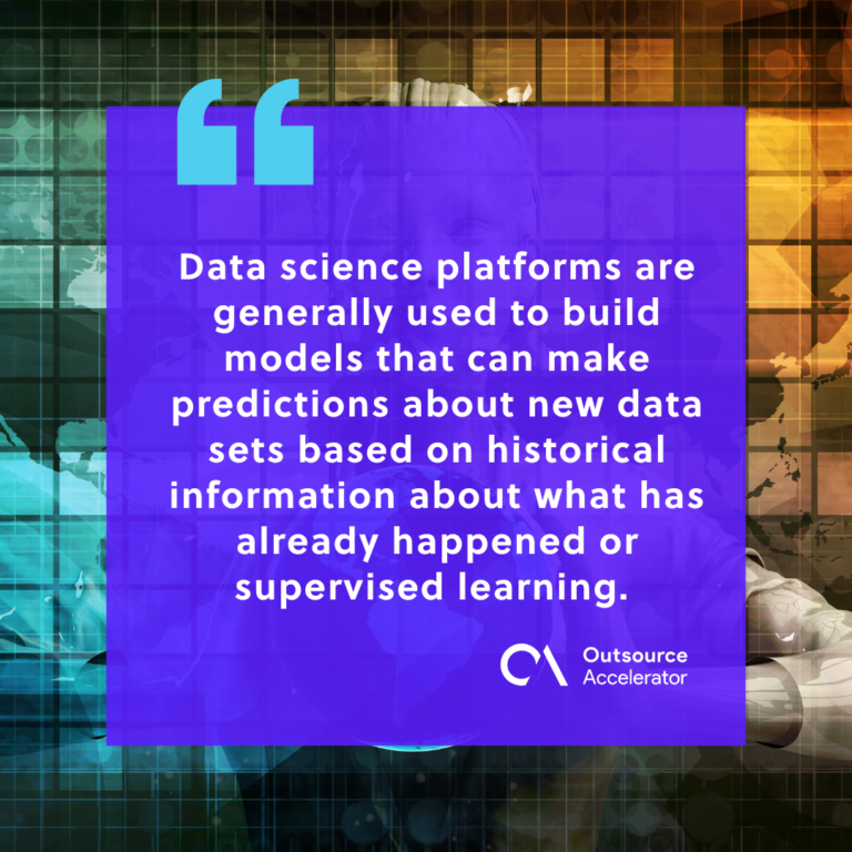 What you need to know about data science platforms | Outsource Accelerator