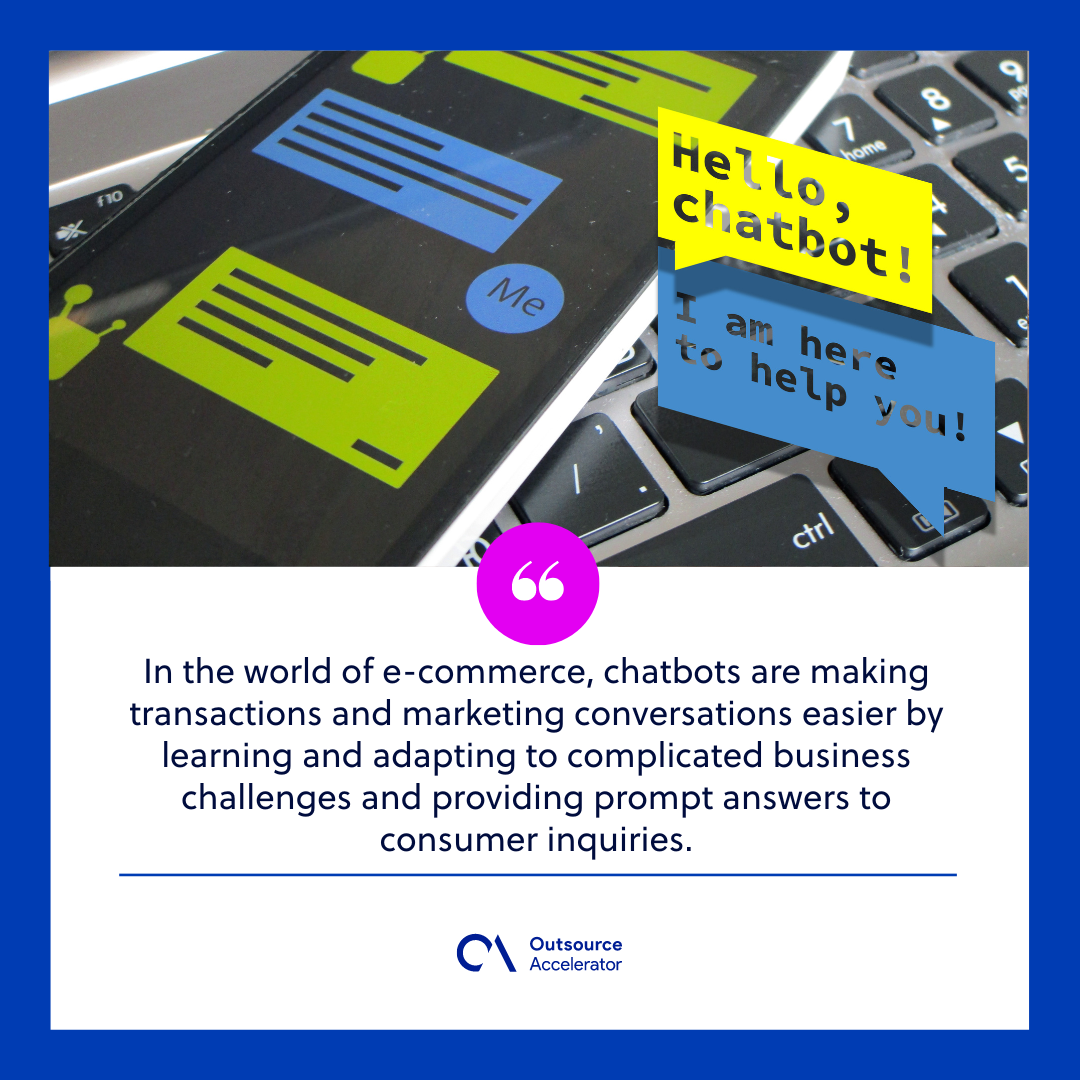 Chatbot for e-commerce: The future of online businesses | Outsource ... Chatbot for e-commerce: The future of online businesses | Outsource ...