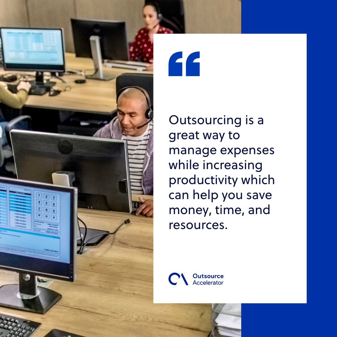 How outsourcing gives you the edge | Outsource Accelerator