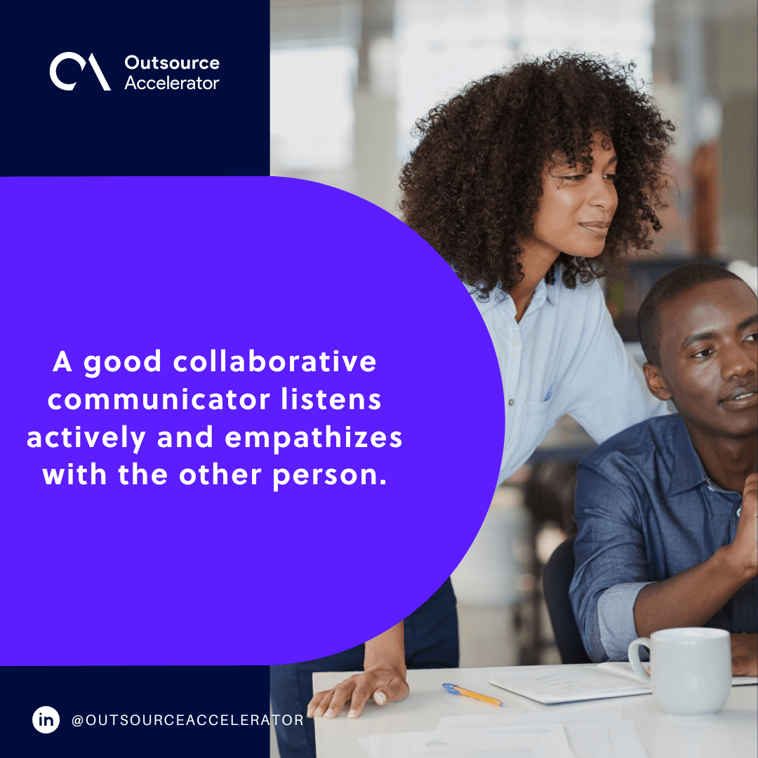 How to be a collaborative communicator in the workplace | Outsource Accelerator