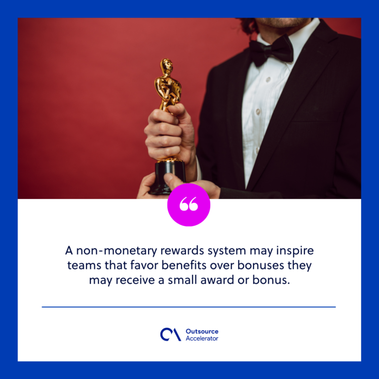 Implementing motivational rewards for employees | Outsource Accelerator