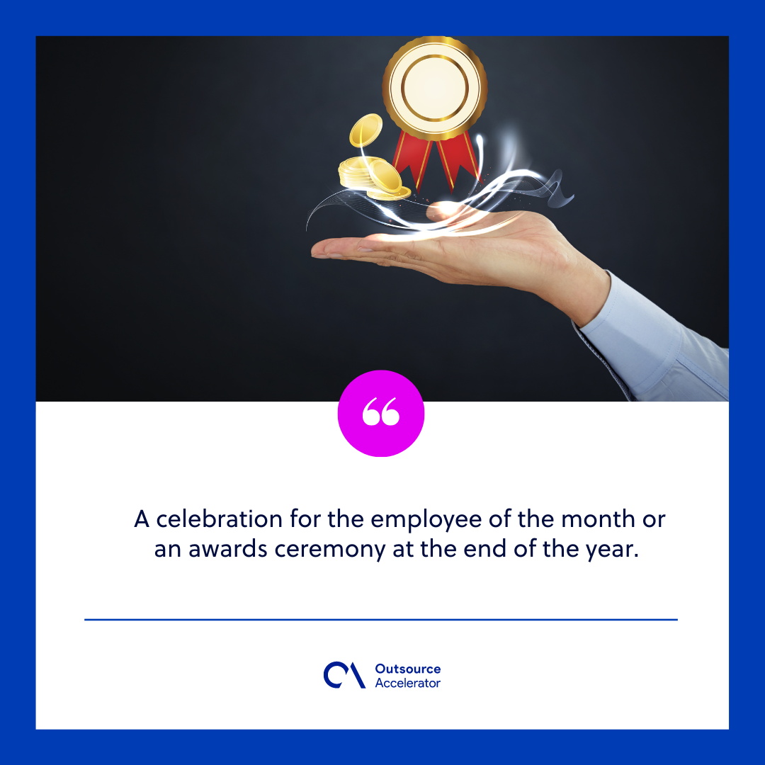 Implementing motivational rewards for employees | Outsource Accelerator