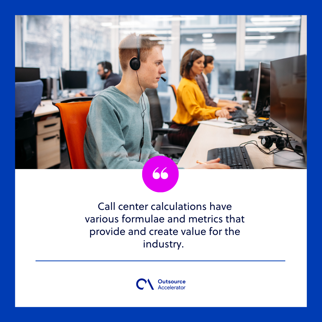 Guaranteed metrics for accurate call center calculations | Outsource ...