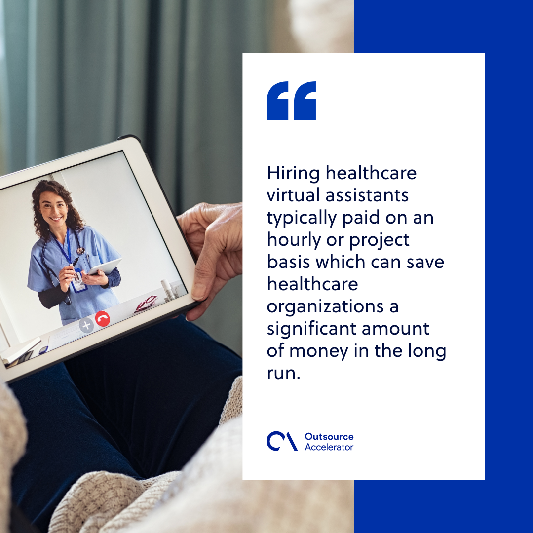 Benefits of hiring healthcare virtual assistants | Outsource Accelerator