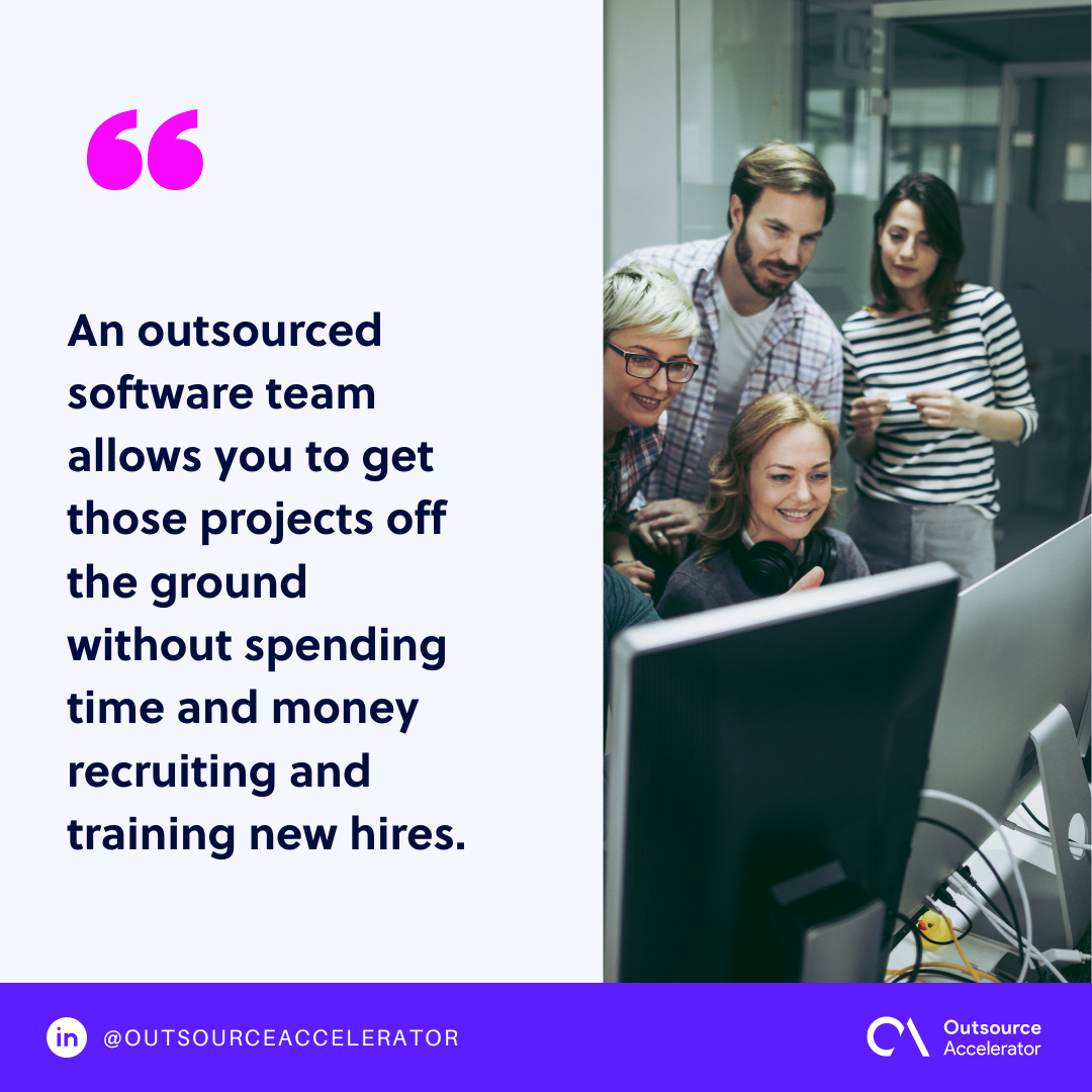 6 benefits of working with an outsourced software team | Outsource ...