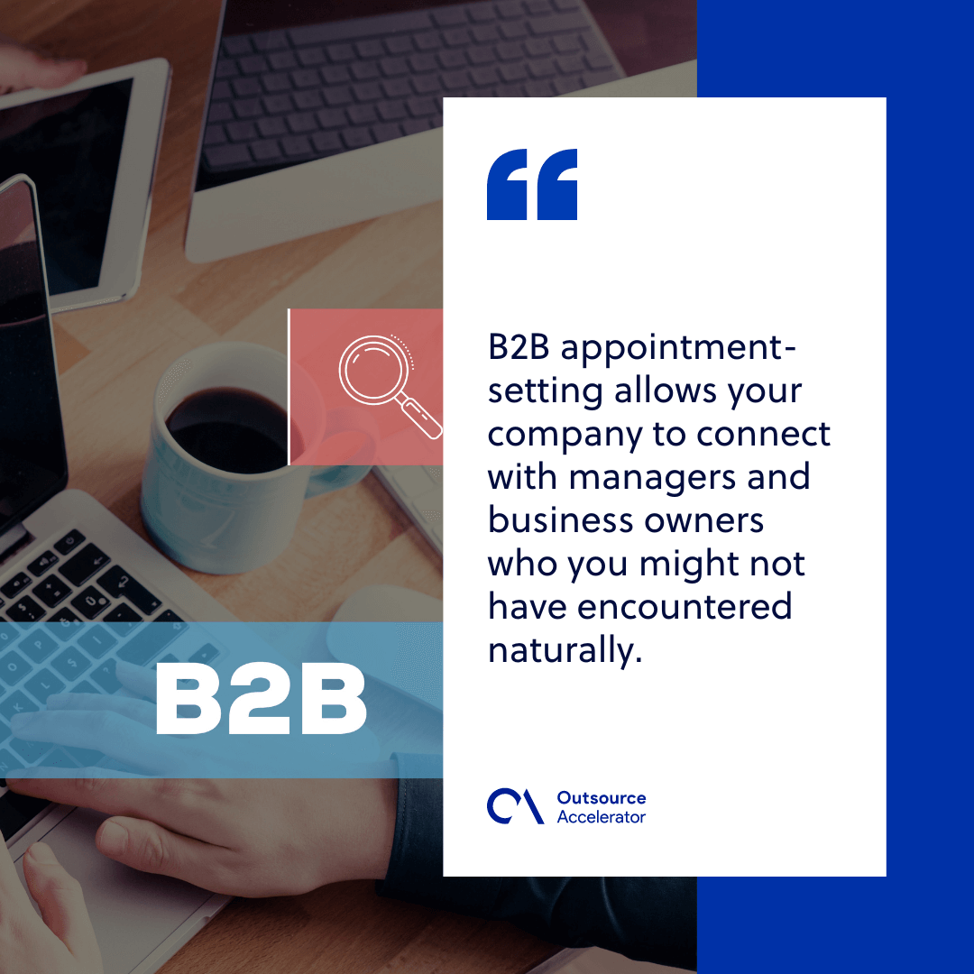 How important is B2B appointment-setting to lead generation ...